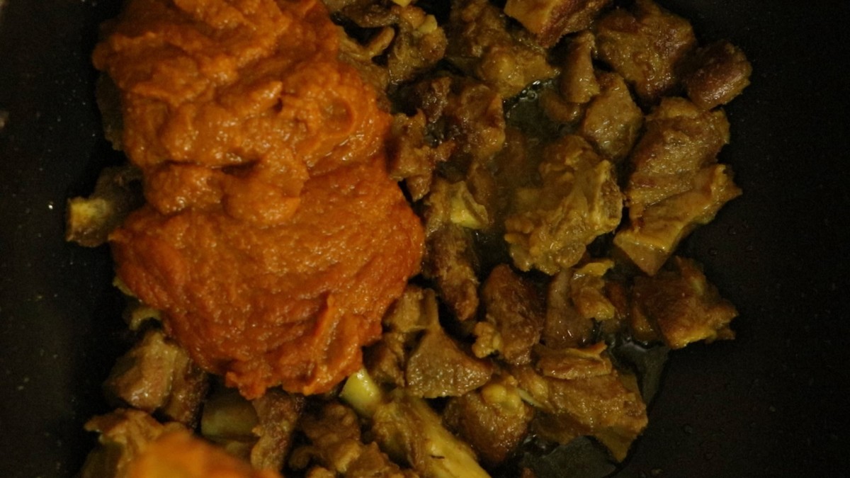 Mutton Indad Recipe | Mangalorean Recipes | Sunday Afternoon Cooking